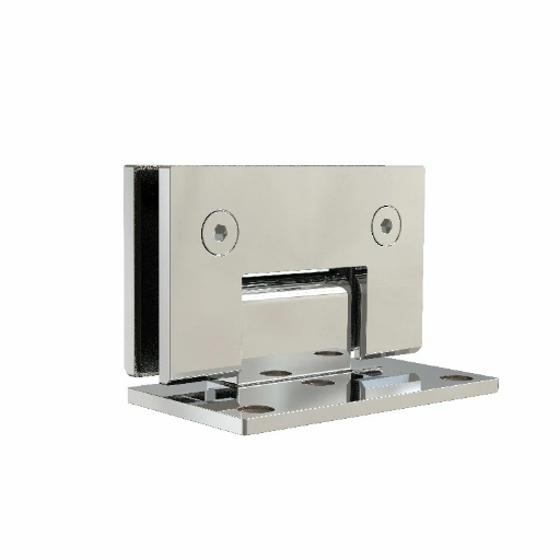 Precision CNC Machine Glass Shower Door Hinges & Hardware - Baetro